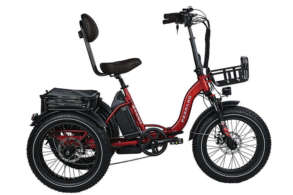 Kenda 24" x 4" All Terrain Fat Tire Electric Trike Bike – Perraro ...